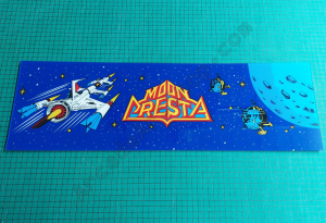 Moon Cresta perspex / flexi marquee – Arcade Art Shop