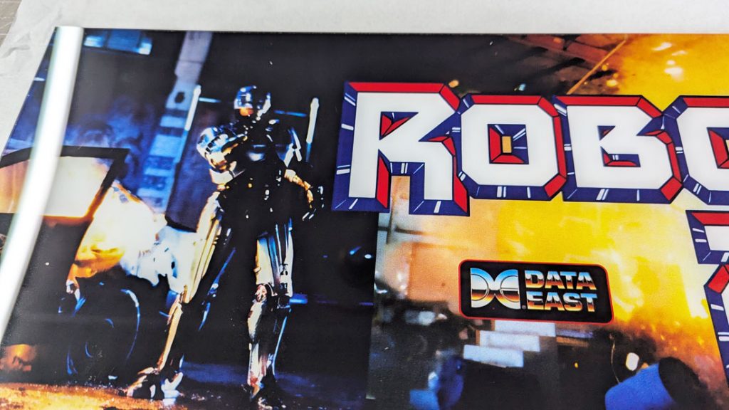 Robocop 2 marquee – Arcade Art Shop