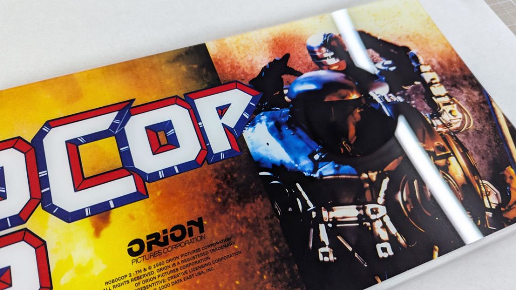 Robocop 2 marquee – Arcade Art Shop