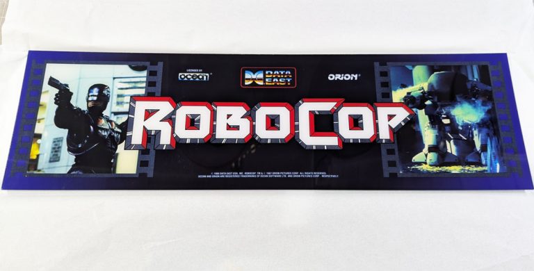 Robocop marquee – Arcade Art Shop