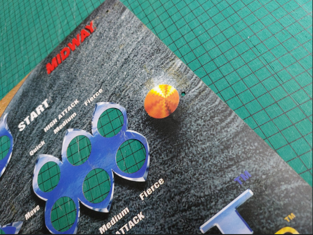 Killer Instinct NOS control panel overlay CPO – Arcade Art Shop