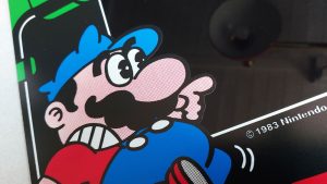 Mario Bros. widebody plexi bezel – Arcade Art Shop
