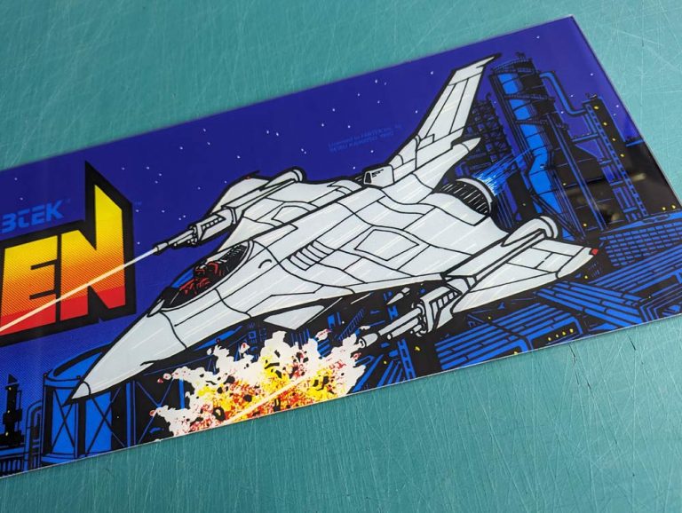 Raiden marquee – Arcade Art Shop