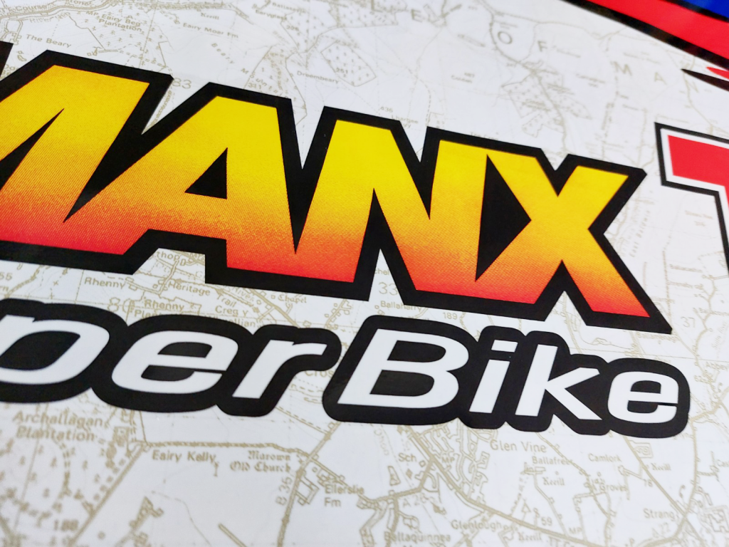 Manx TT side art pair TTR-1062 Sega – Arcade Art Shop