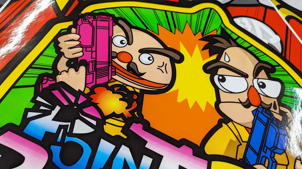 Point Blank 2 full cabinet side art set PB2 Namco – Arcade Art Shop
