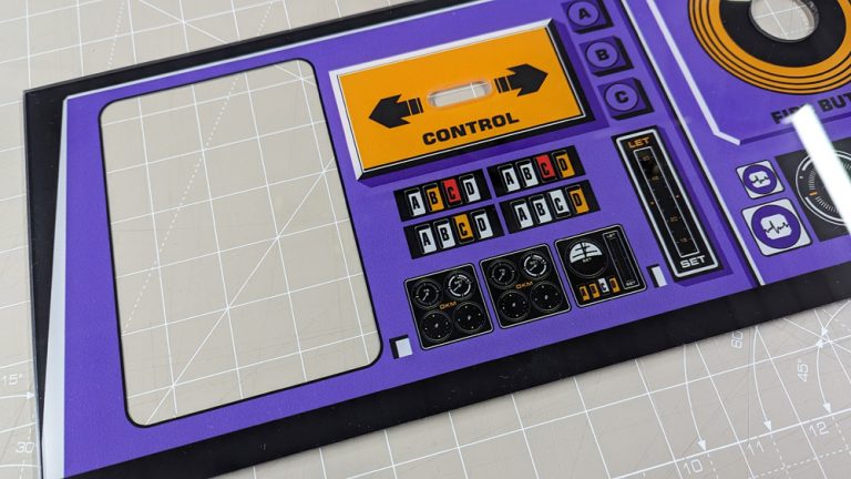 Taito Space Invaders Part 2 perspex/plexi cpo (split bezel / cpo ...