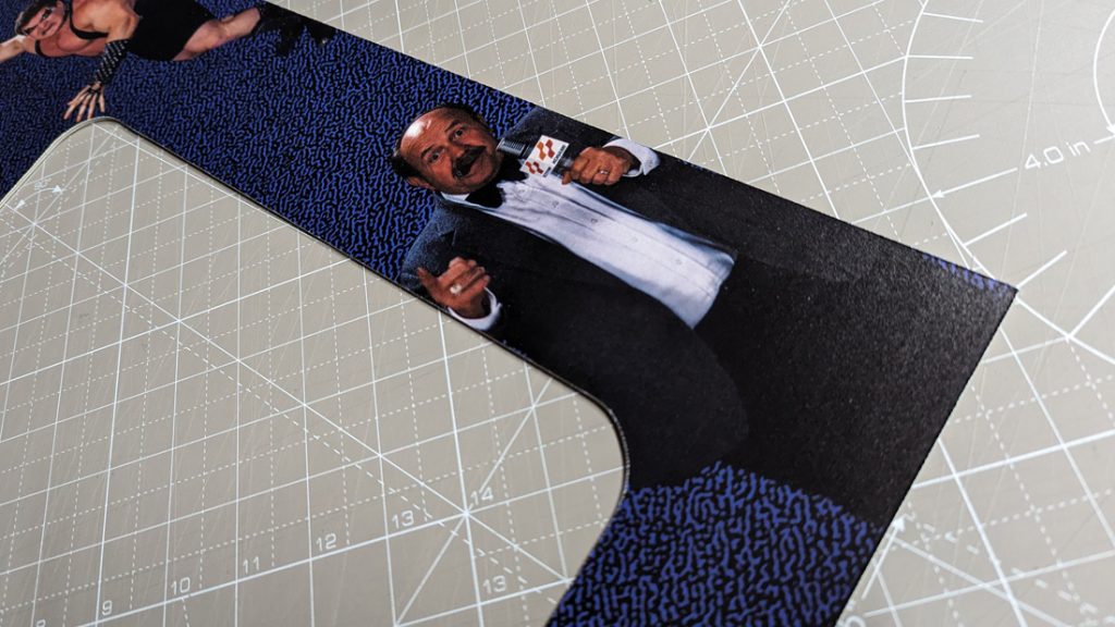 The Main Event Konami bezel card / plexi – Arcade Art Shop