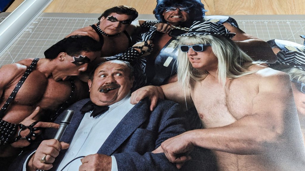 The Main Event side art large Konami – Arcade Art Shop