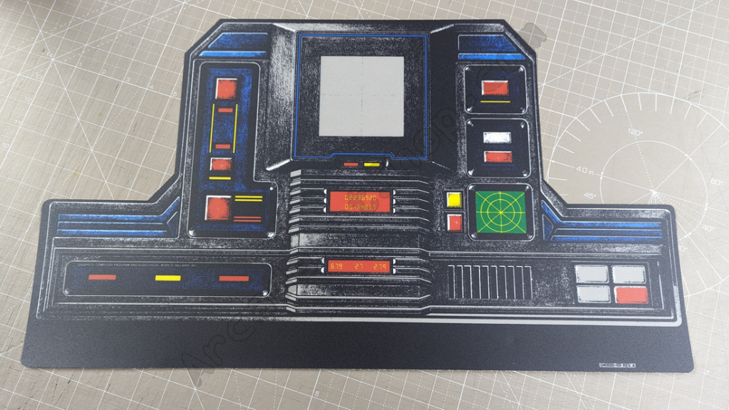 Star Wars cockpit cpo control panel overlay Atari SWCP – Arcade Art Shop