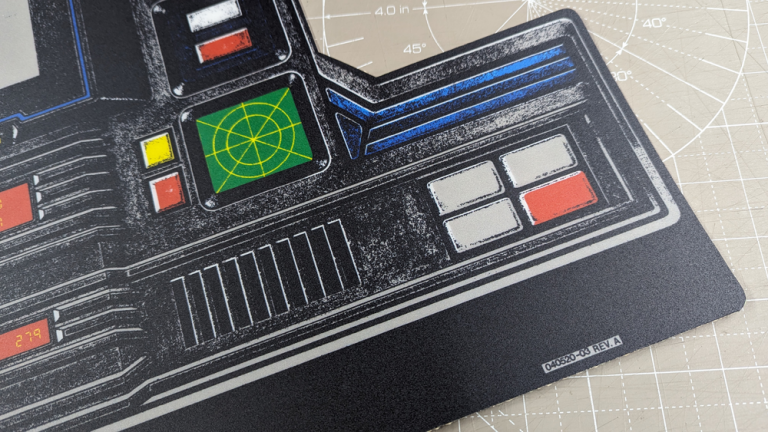 Star Wars cockpit cpo control panel overlay Atari SWCP – Arcade Art Shop