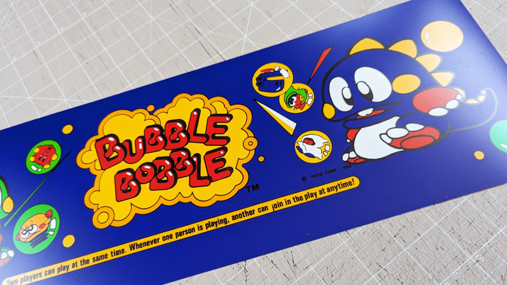 Electrocoin Bubble Bobble marquee (goliath, spectrum, centi etc ...