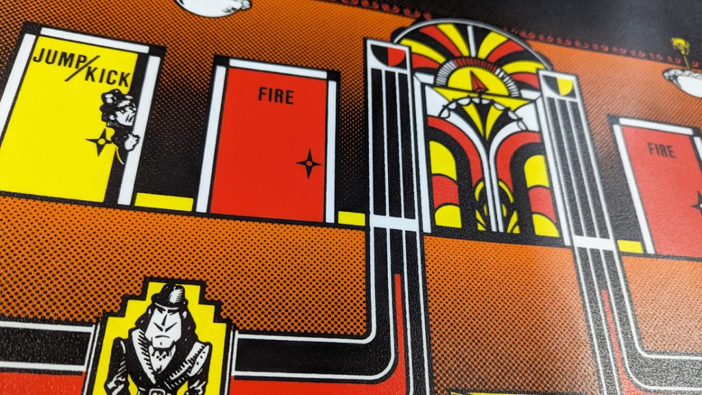 Elevator Action control panel overlay cpo Taito – Arcade Art Shop