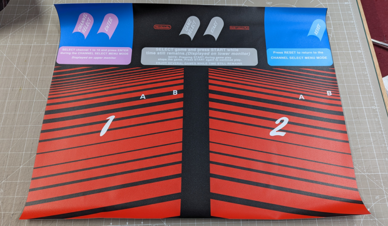 Nintendo Playchoice 10 CPO (Deith Leisure UK cabaret) control panel ...