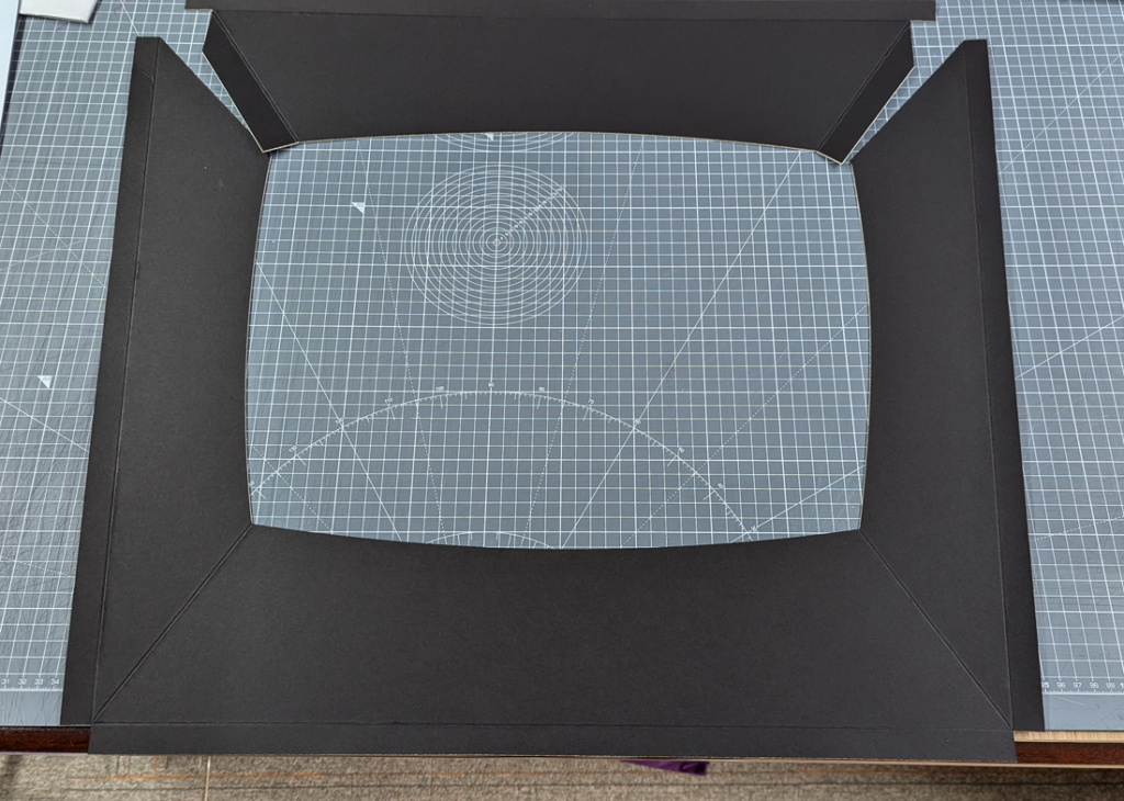 Atari System 2 carboard monitor bezel (Paperboy, Championship Sprint ...