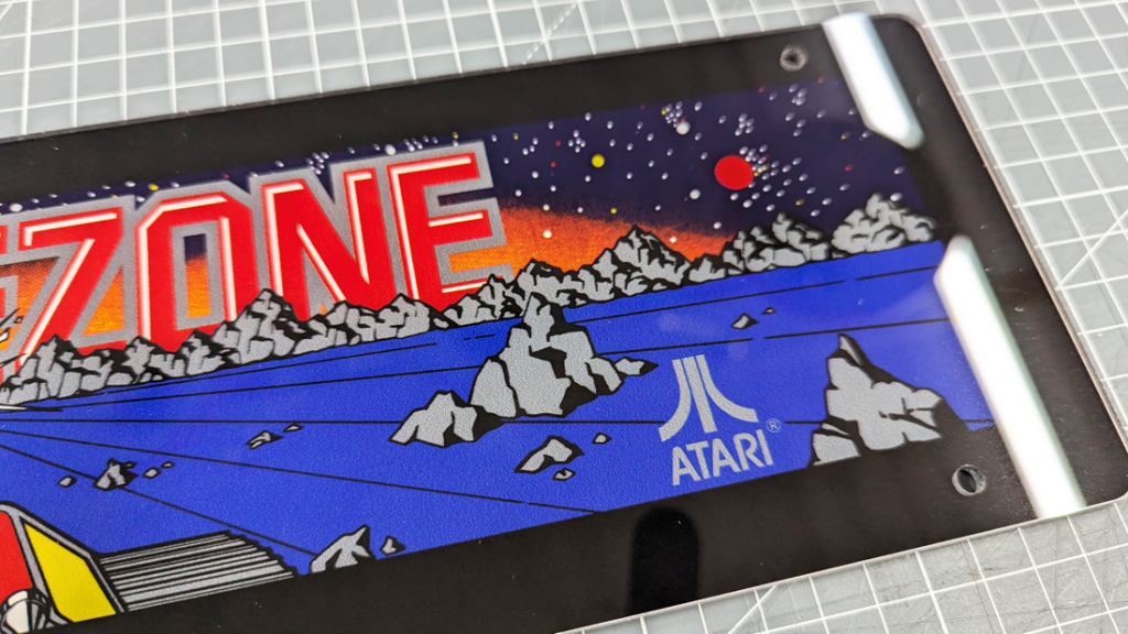 Battlezone cabaret plexi marquee Atari – Arcade Art Shop