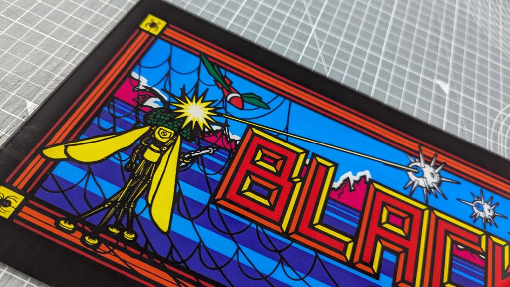 Black Widow marquee Atari – Arcade Art Shop
