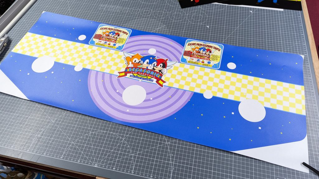 Segasonic cpo control panel overlay Sega Sonic the Hedgehog – Arcade ...