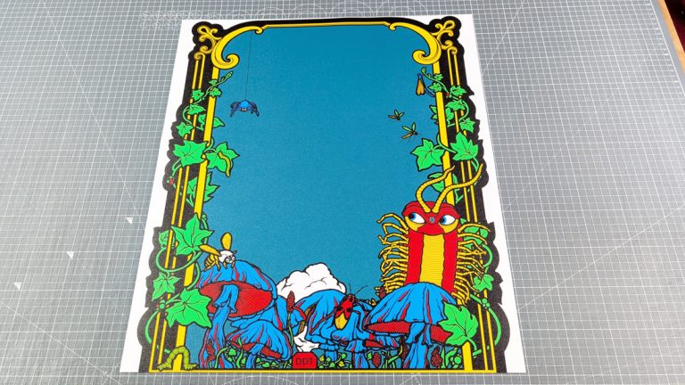 Millipede cabaret custom kickplate / front art Atari – Arcade Art Shop