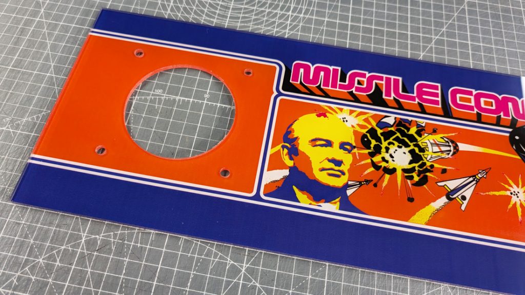 Missile Command Atari marquee Alt Cold War version Regan Gorbachev ...