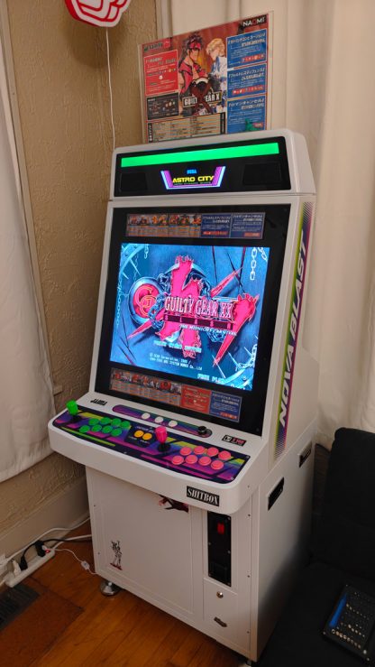 Nova Blast Sega Astro City style perspex/plexi marquee – Arcade Art Shop