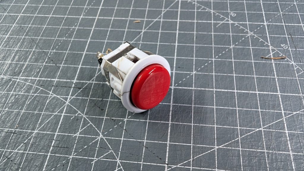 Sega red round start button (used) – Arcade Art Shop