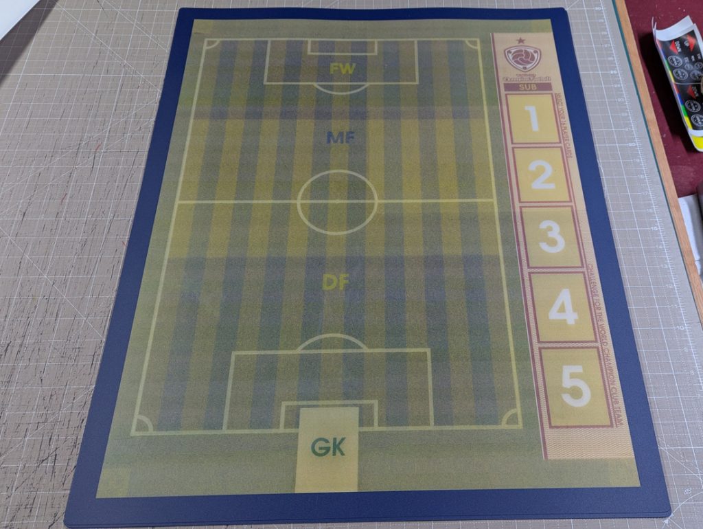 Sega WCCF World Club Champion Football playfield overlay – Arcade Art Shop